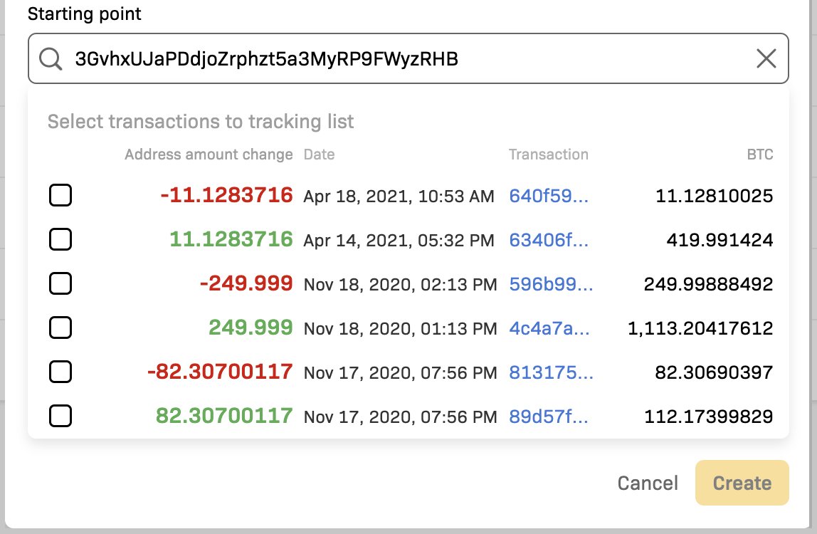 Crystal Tracking: Follow the Asset Trail