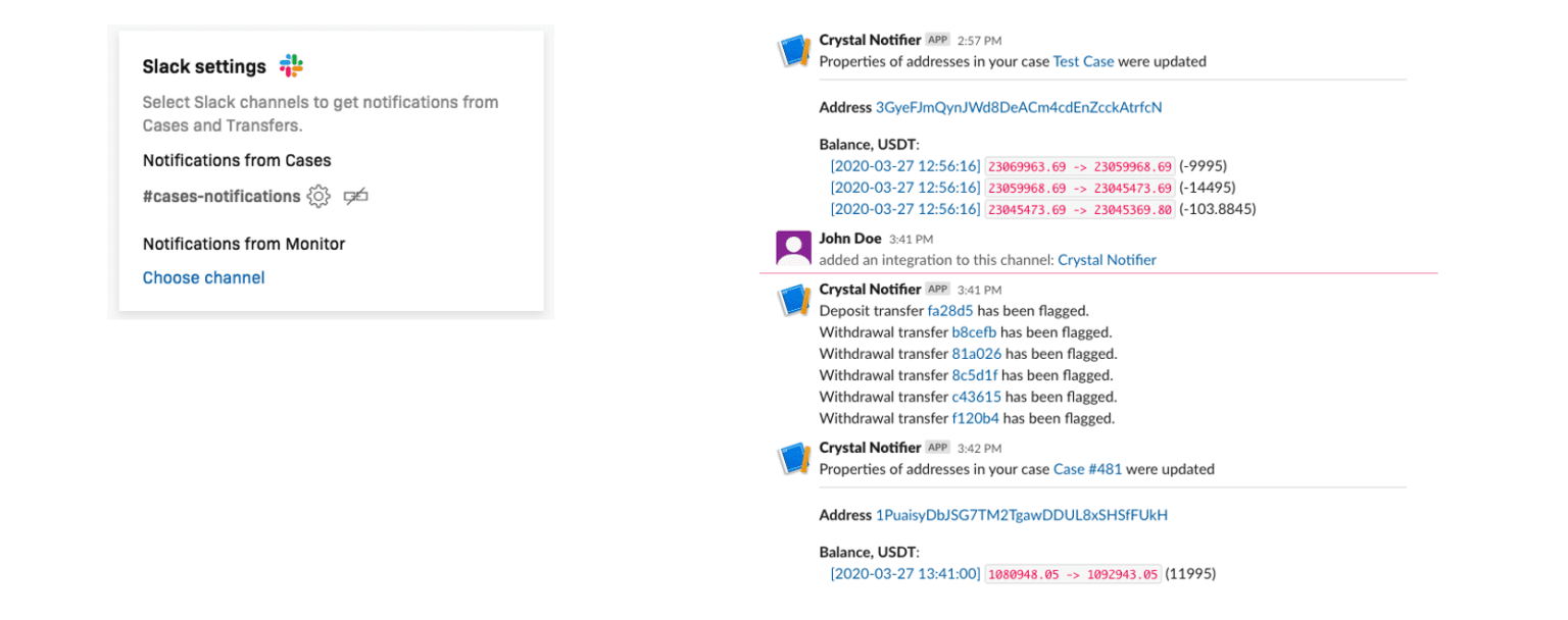 Real-time risk scoring available in Crystal Expert