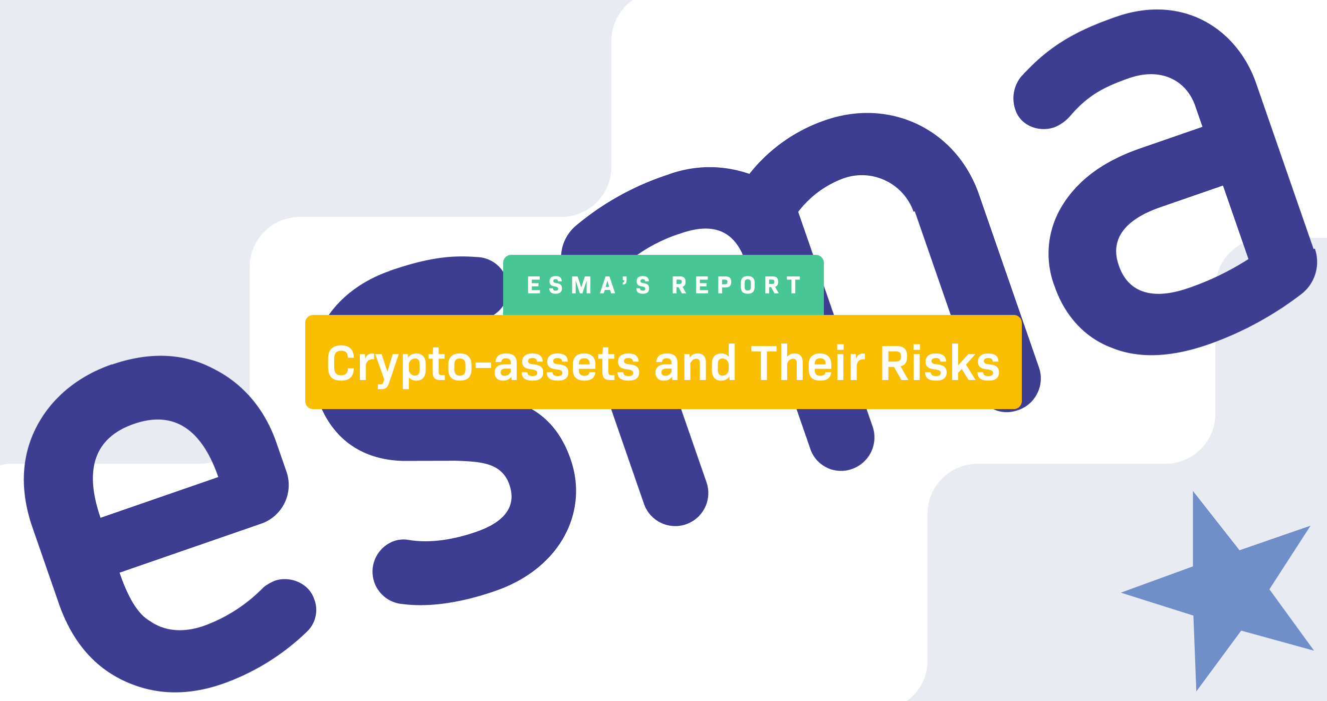 ESMA warns crypto industry about crypto-crashes | Crypto Regulations
