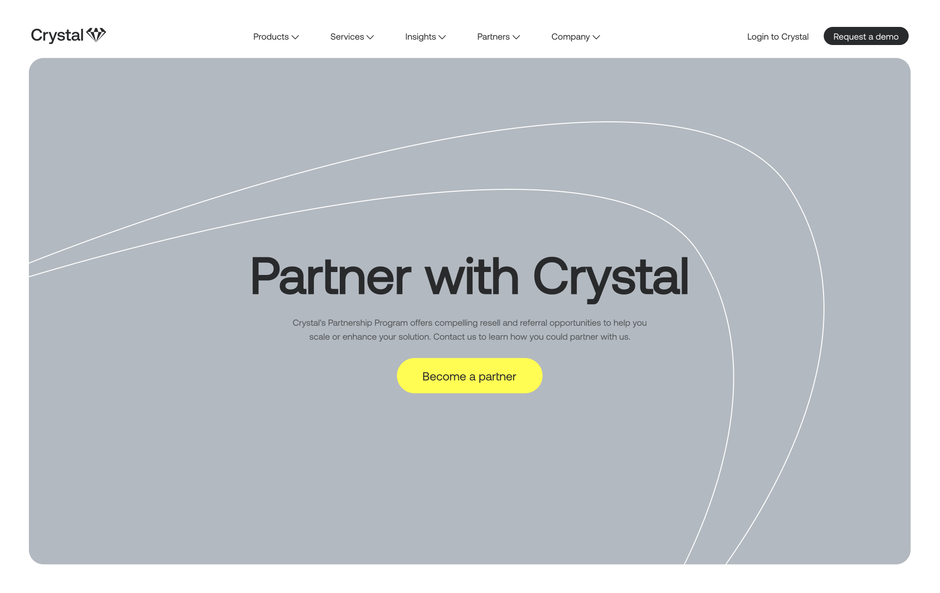 Partner - Crystal Intelligence Analytics for Crypto Compliance