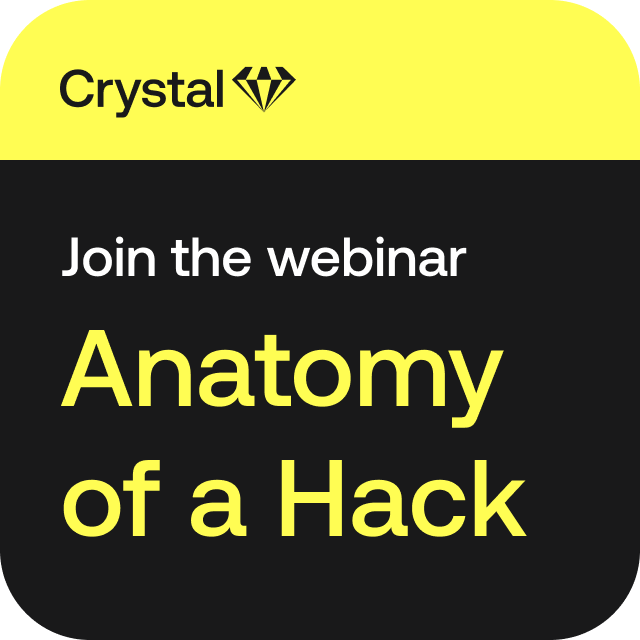 Get Crystal - Crystal Intelligence Analytics for Crypto Compliance